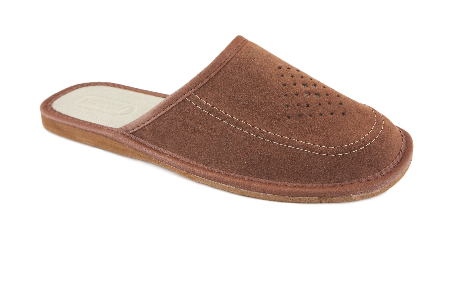 Men s Closed Toe Leather Slippers My Leather Slippers Men s Closed Toe Leather Slippers My Leather Slippers